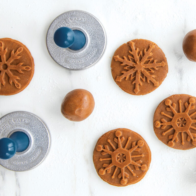 Snowflake Cookie Stamps | Holiday Bakeware Accessories | Nordic Ware