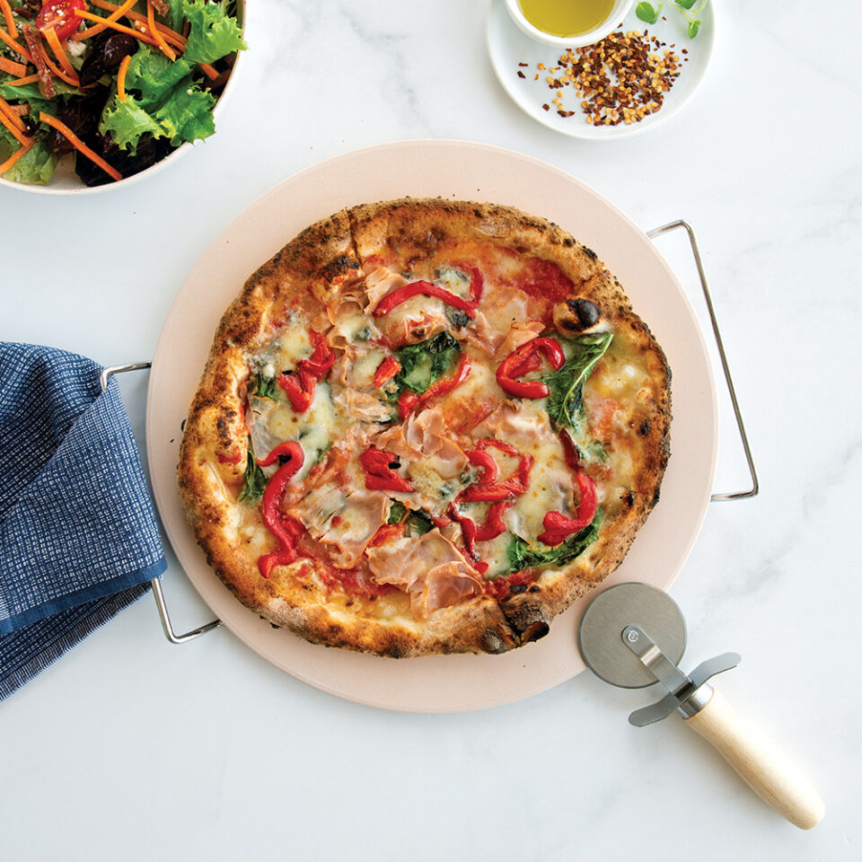 13 Inch Pizza Stone Set | Pizza Pans | Nordic Ware