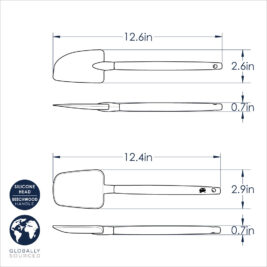 2 Piece Large Spatula Set | Kitchen Utensils | Nordic Ware