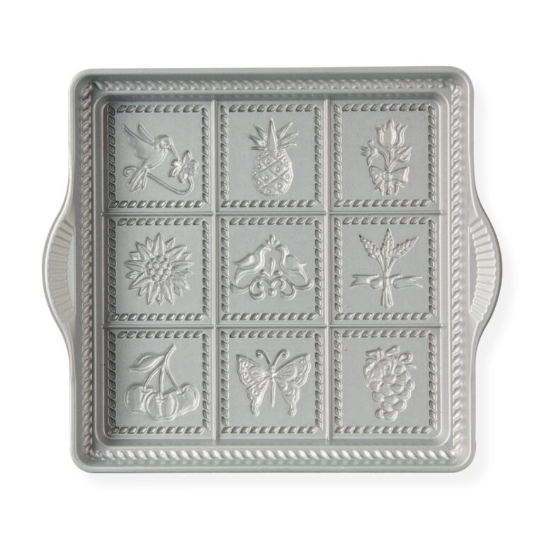 English Shortbread Pan | Cast Aluminum Bakeware | Nordic Ware