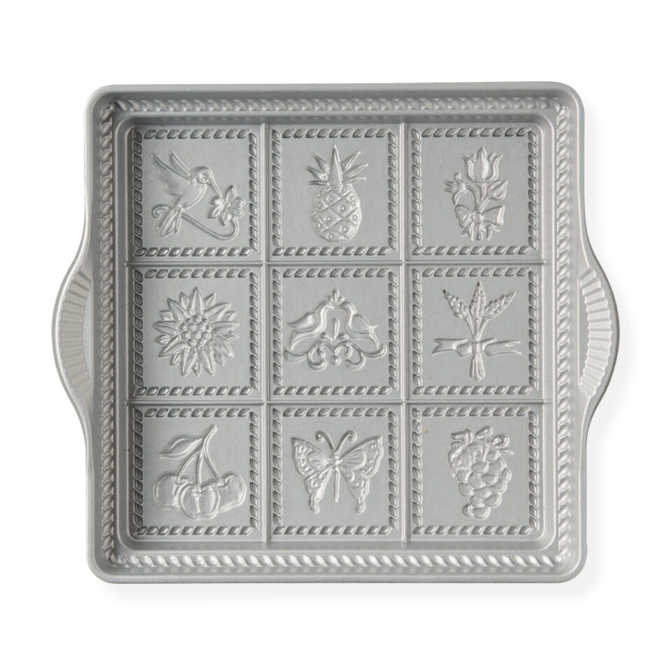 English Shortbread Pan | Cast Aluminum Bakeware | Nordic Ware