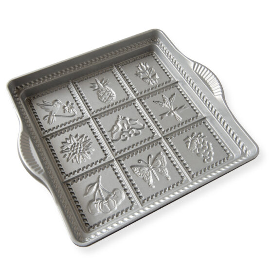 English Shortbread Pan | Cast Aluminum Bakeware | Nordic Ware