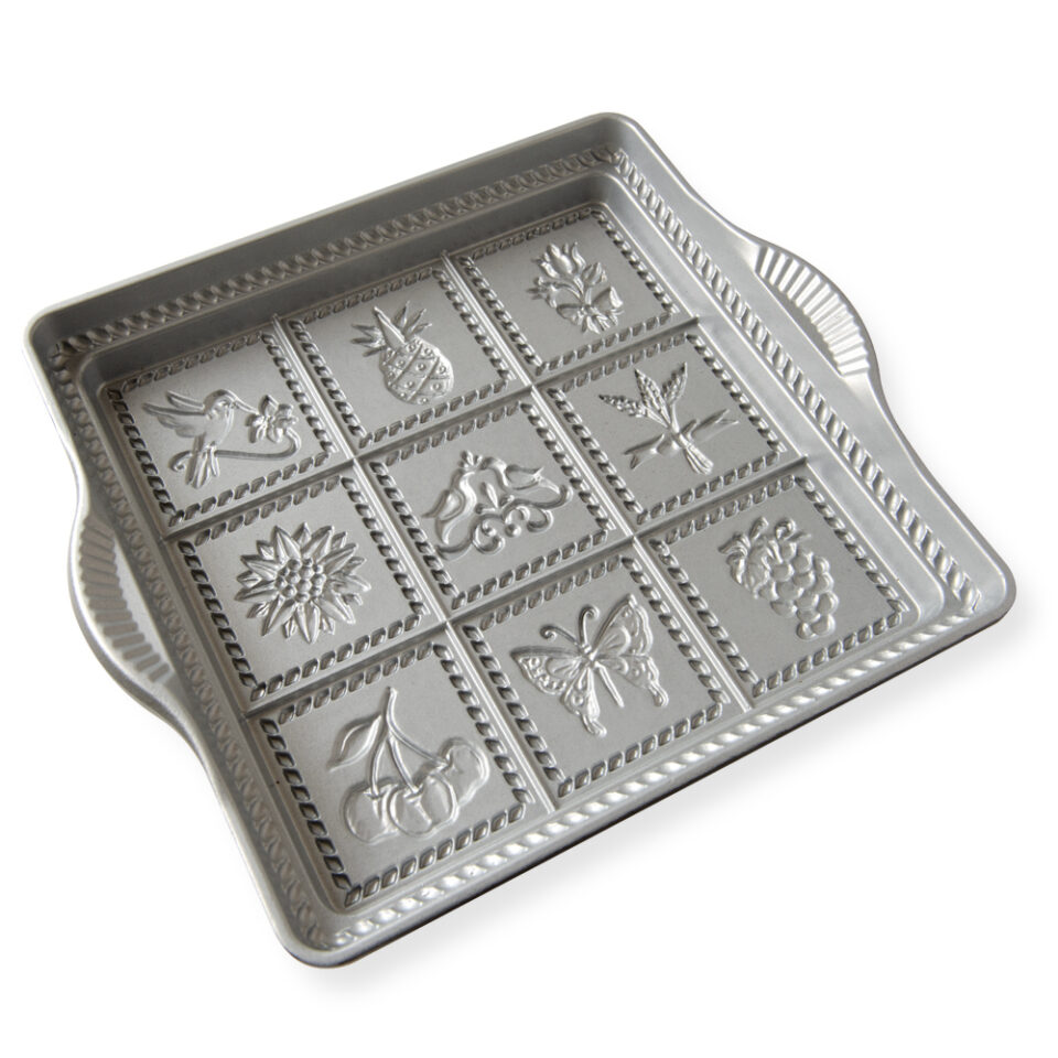 English Shortbread Pan | Cast Aluminum Bakeware | Nordic Ware
