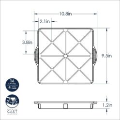 Scottish Mini Scone Pan | Cast Aluminum Bakeware | Nordic Ware