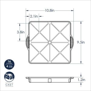 Scottish Mini Scone Pan | Cast Aluminum Bakeware | Nordic Ware