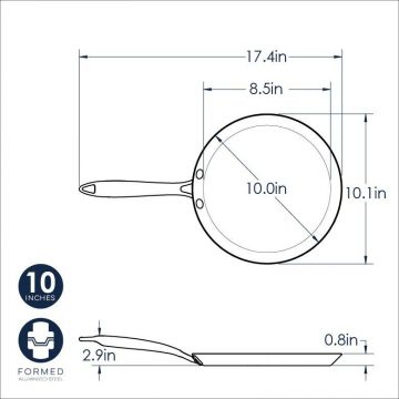 Traditional French Steel Crepe Pan | Breakfast Pan | Nordic Ware