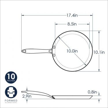 Traditional French Steel Crepe Pan | Breakfast Pan | Nordic Ware