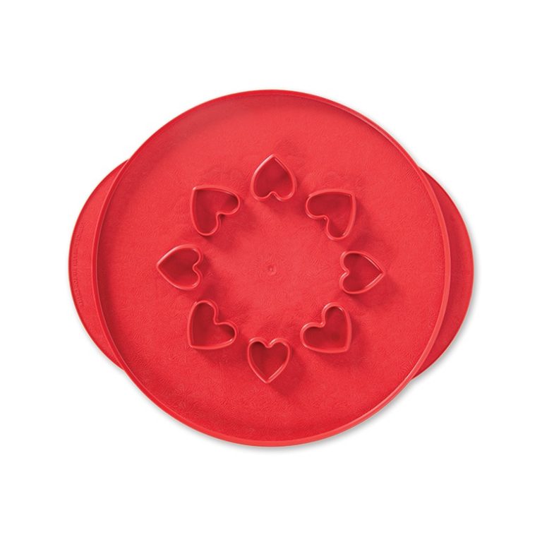 12" Lattice & Hearts Reversible Pie Top Cutter | Bakeware Accessories ...