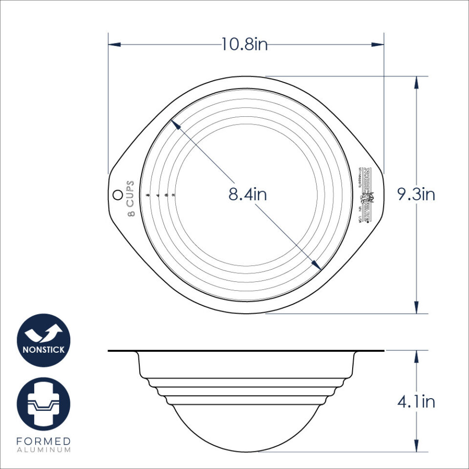Nonstick Universal Double Boiler | Cookware Accessories | Nordic Ware