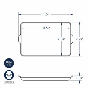 Mini Griddle | Aluminum Cookware | Nordic Ware