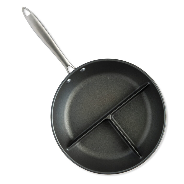 3-in-1 Divided Sauté Pan | Cast Aluminum Cookware | Nordic Ware