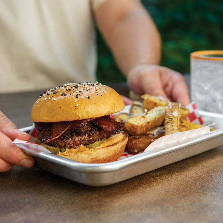 2 Pack Burger Serving Trays | Aluminum Baking Sheet | Nordic Ware