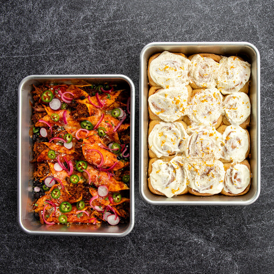 Naturals® 9" x 13" Rectangular Cake Pan | Aluminum Cake Pan | Nordic Ware