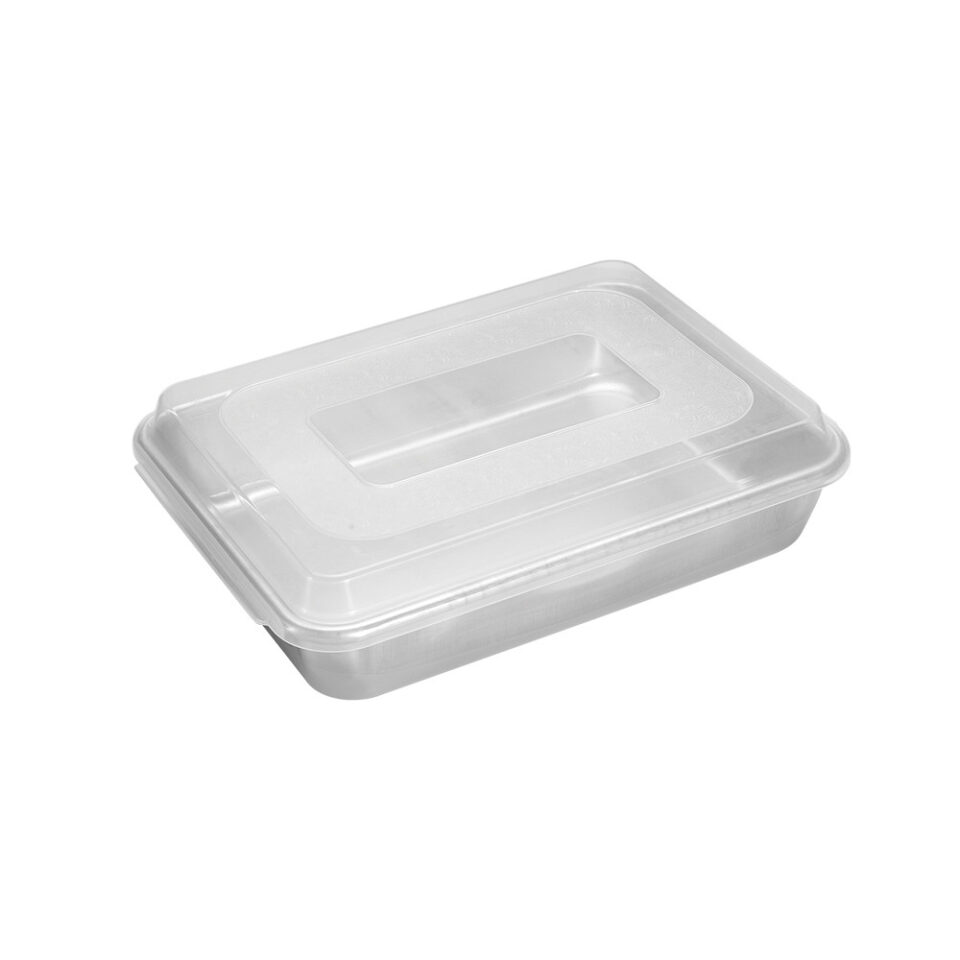 Naturals® 9" x 13" Rectangular Cake Pan with Storage Lid | Aluminum ...