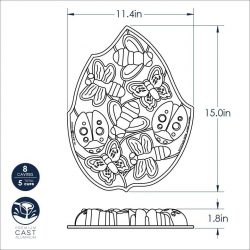 Backyard Bugs Pan | Cast Aluminum Bakeware | Nordic Ware