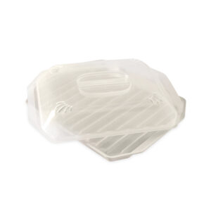 Compact Bacon Tray with Lid | Microwave Accessories | Nordic Ware