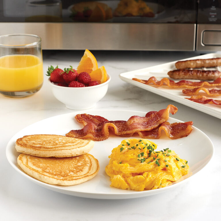 Large Slanted Bacon Tray and Food Defroster | Microwave Cookware ...