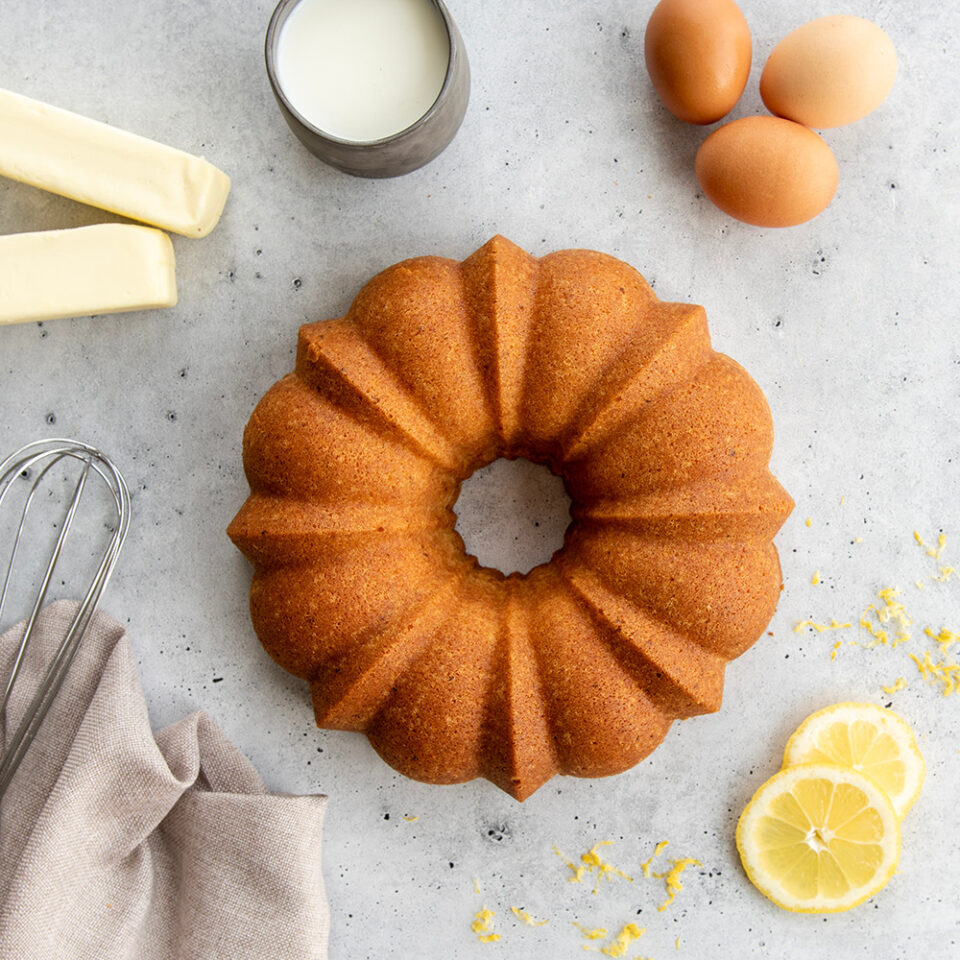 Lemon Zest Bundt® Cake Mix | Gourmet Baking Mixes | Nordic Ware