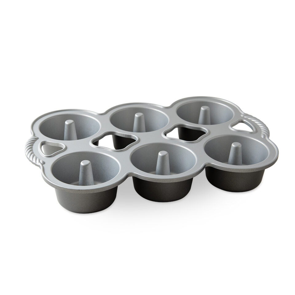 Angel Cakes Mini Angel Food Pan | Cast Aluminum Bakeware | Nordic Ware
