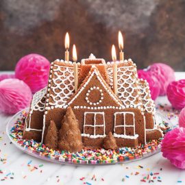 Gingerbread House Bundt® Pan | Holiday Bakeware | Christmas Baking Pans ...