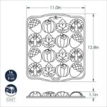 Autumn Cakelet Pan | Mini Cake Pans | Fall Bakeware | Nordic Ware