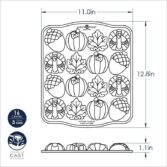 Autumn Cakelet Pan | Mini Cake Pans | Fall Bakeware | Nordic Ware