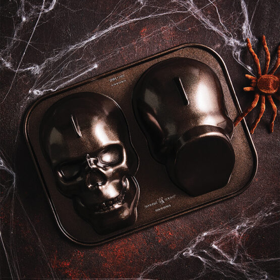 Haunted Skull Cake Pan | Halloween Baking Pans | 3D Cake Molds | Nordic ...