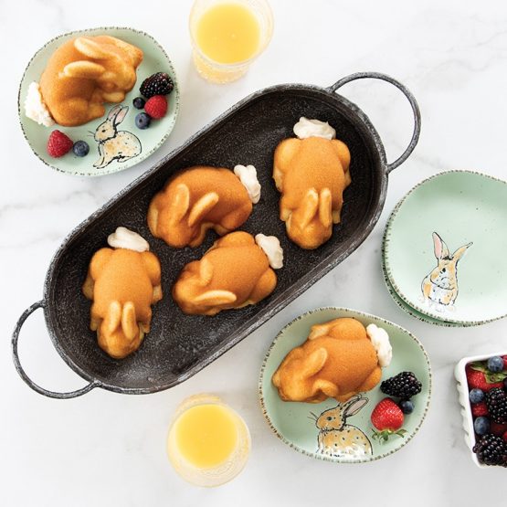 Baby Bunny Cake Pan | Cast Aluminum Bakeware | Nordic Ware