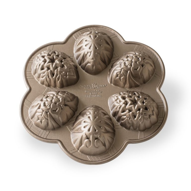 Ornamental Egg Cakelet Pan | Cast Aluminum Bakeware | Nordic Ware