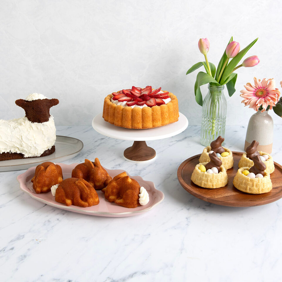 Charlotte Cake Pan | Cast Aluminum Bakeware | Nordic Ware