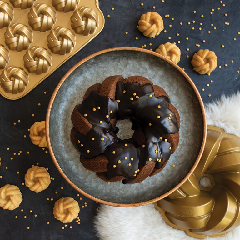 75th Anniversary Braided Bundt® Pan | Cast Aluminum Bakeware | Nordic Ware