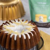 Gluten Free Lemon Ginger Bundt Cake - Nordic Ware