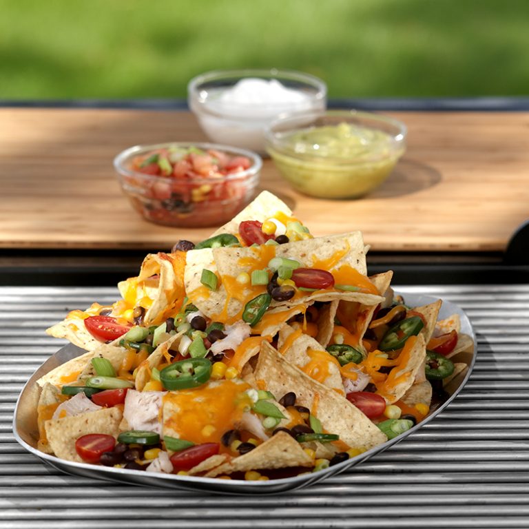 Grilled Loaded Nachos - Nordic Ware