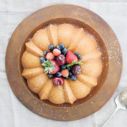 Lemon Cream Cake - Nordic Ware