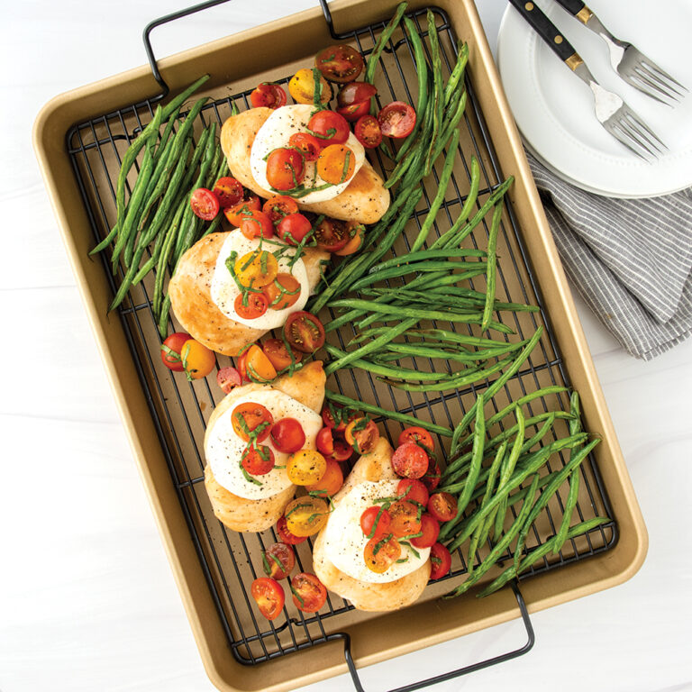 Nonstick High-Sided Oven Crisp Baking Tray | Aluminum Bakeware | Nordic ...