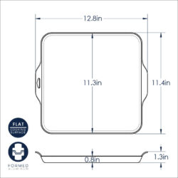 Square Griddle King | Formed Aluminum Cookware | Nordic Ware