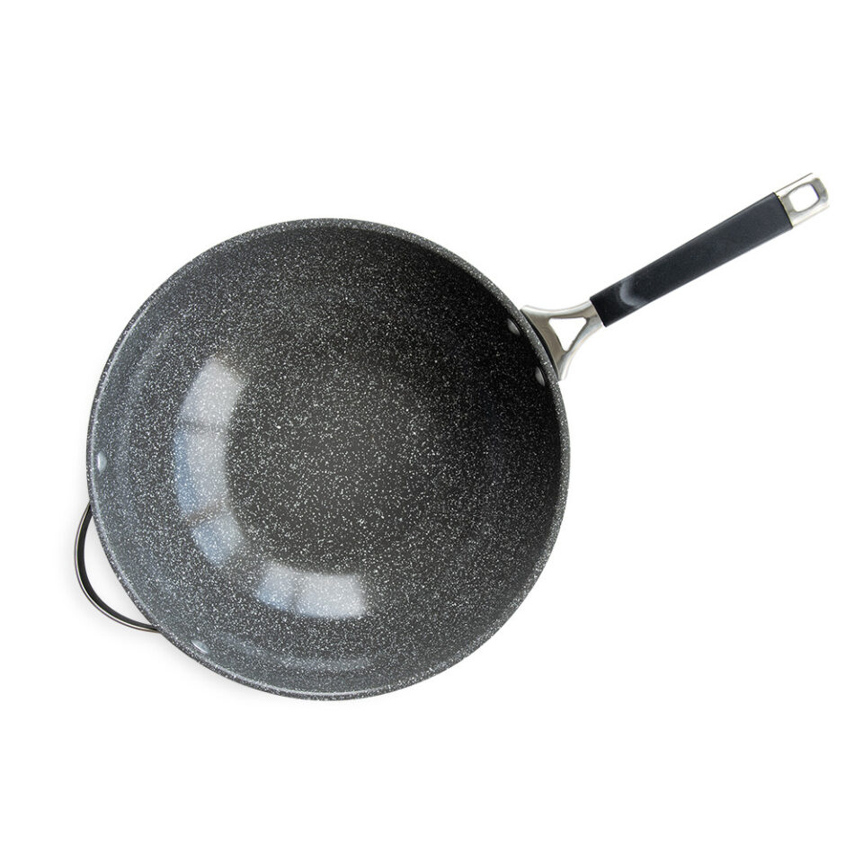 Verde Ceramic Nonstick 12” Wok | Ceramic Coated Cookware | Nordic Ware