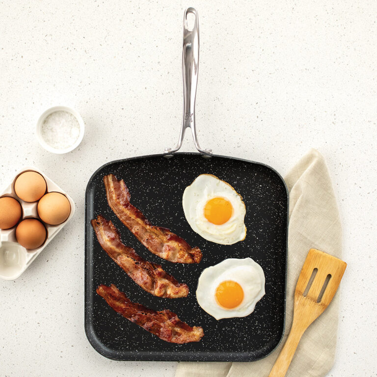 Basalt 11" Square Griddle | Ceramic Coated Cookware | Nordic Ware