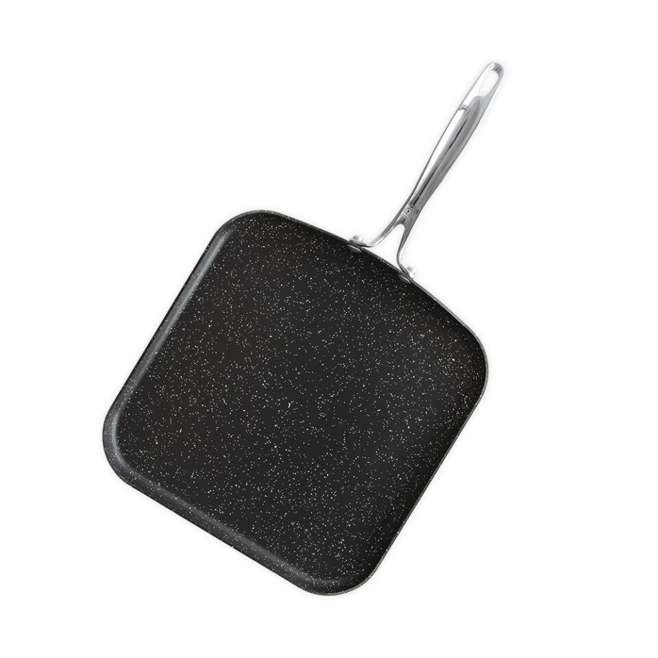 Basalt 11" Square Griddle | Ceramic Coated Cookware | Nordic Ware
