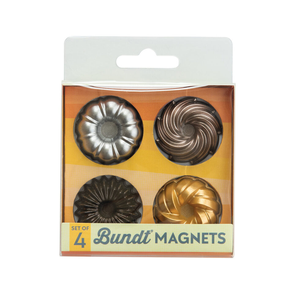 Set of 4 Bundt® Magnets | Gift Accessories | Nordic Ware