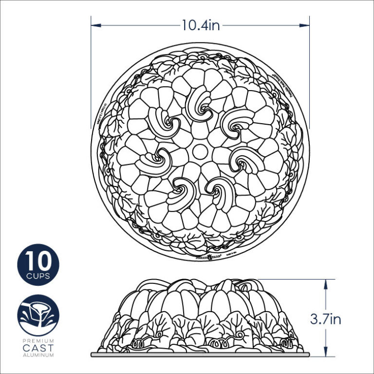 Pumpkin Patch Bundt® Pan | Cast Aluminum Bakeware | Nordic Ware