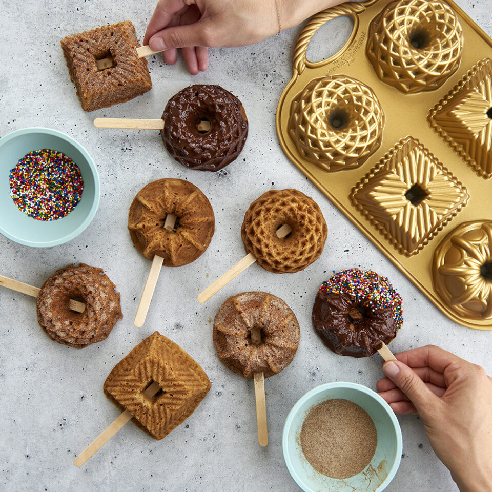 Mini Bundts on a Stick - Nordic Ware