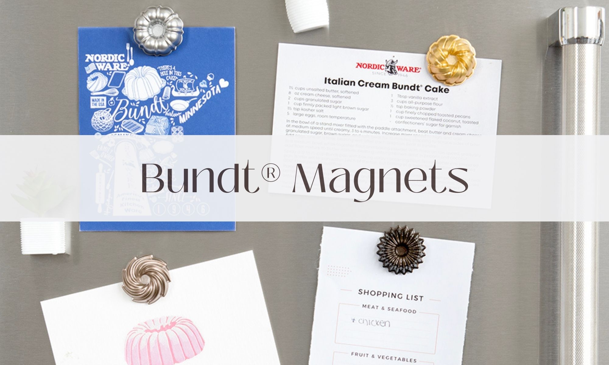 Showcase Your Love For The Bundt® With These Sweet Gift Accessories - Nordic Ware