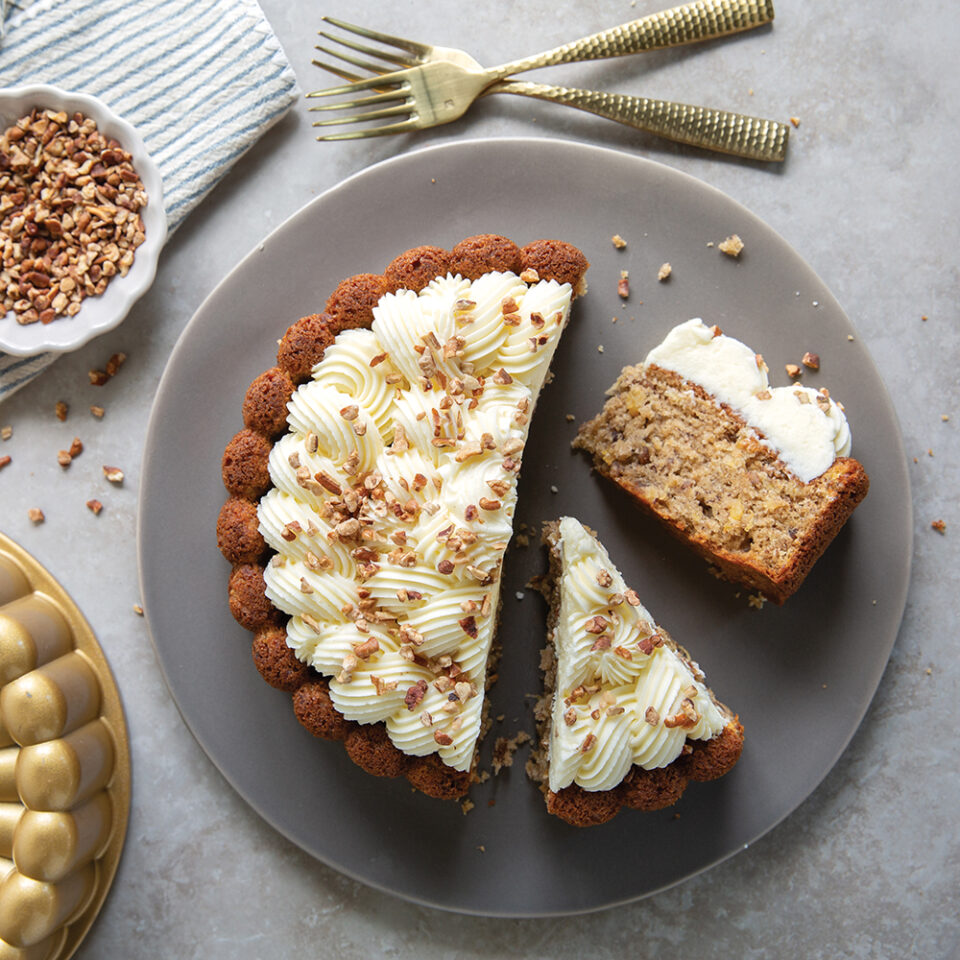 One Layer Hummingbird Cake - Nordic Ware