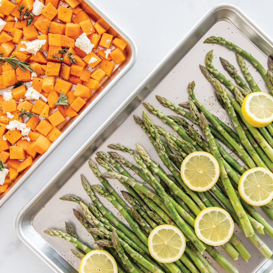 Naturals® 2 Piece Half Sheet & Quarter Sheet Pan Set | Aluminum ...