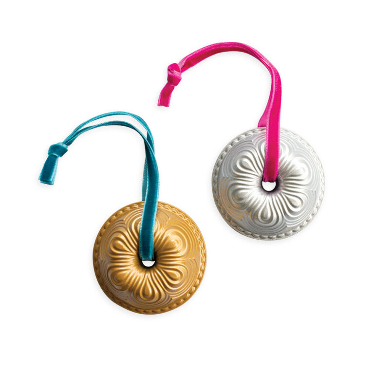 Set of 2 Collectible Cast Ornaments, Chiffon Bundt® | Holiday Gifts ...
