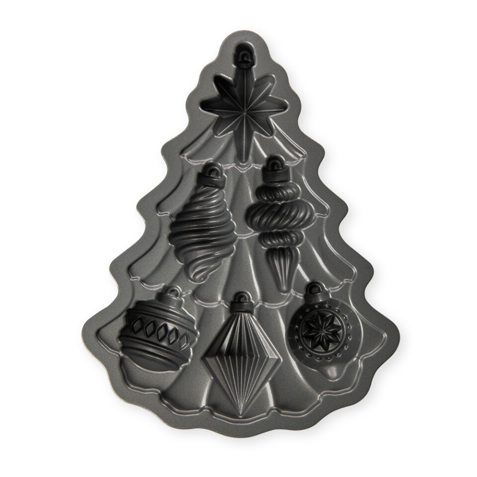 Vintage Ornament Cakelet Pan | Mini Cake Pans | Holiday Bakeware ...