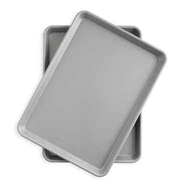 Brilliant Bakeware Set of 2 Nonstick Half Sheet Pans | Nonstick ...