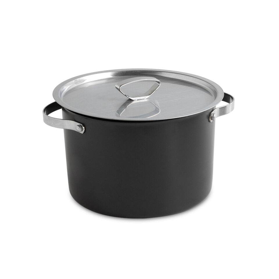 Verde 8 Quart Stock Pot with Lid | Ceramic Cookware | Nordic Ware