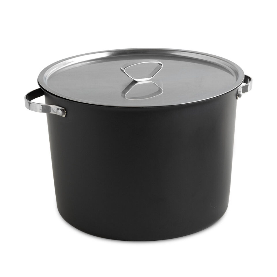 Verde 20 Qt Stock Pot with Lid | Premium Ceramic Cookware | Nordic Ware